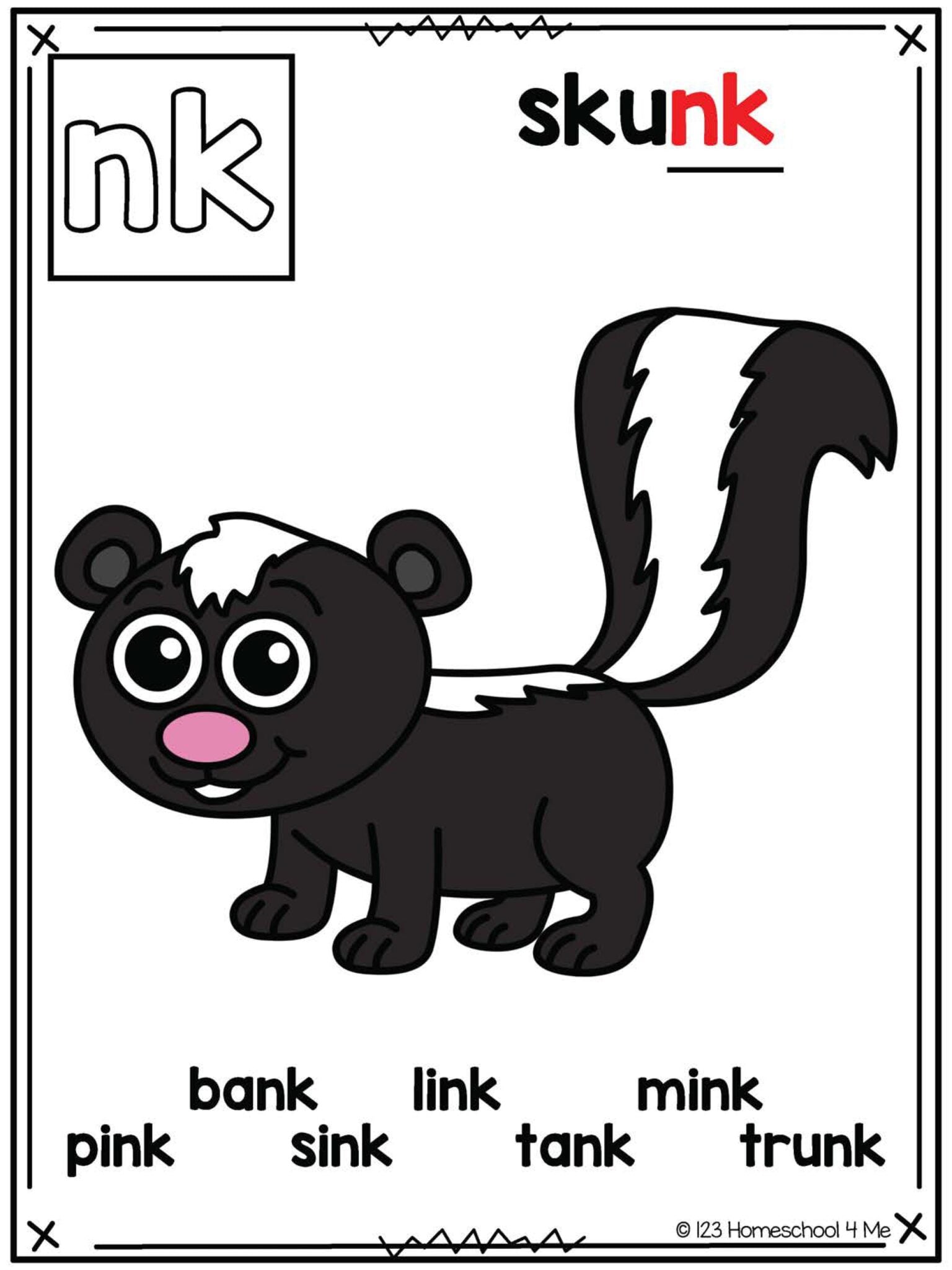 Ending Blends - Final Consonant Blends Charts