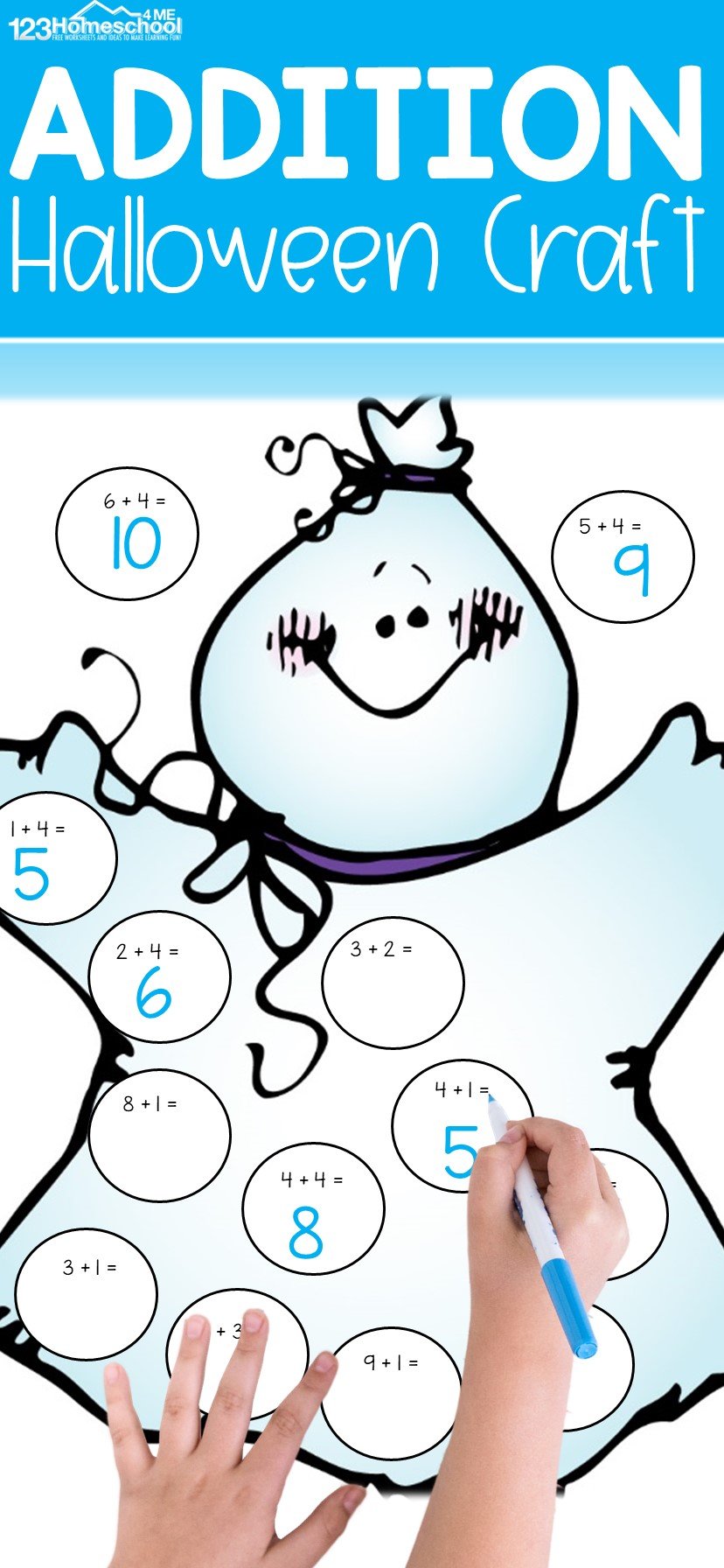 Teaching Math with Halloween Crafts: A Fun and Engaging Addition Activity