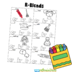 R Blends Worksheets - Free CR, BR, FR Practice