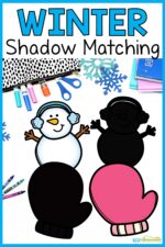 Shadow Matching : Winter Activities for Preschoolers