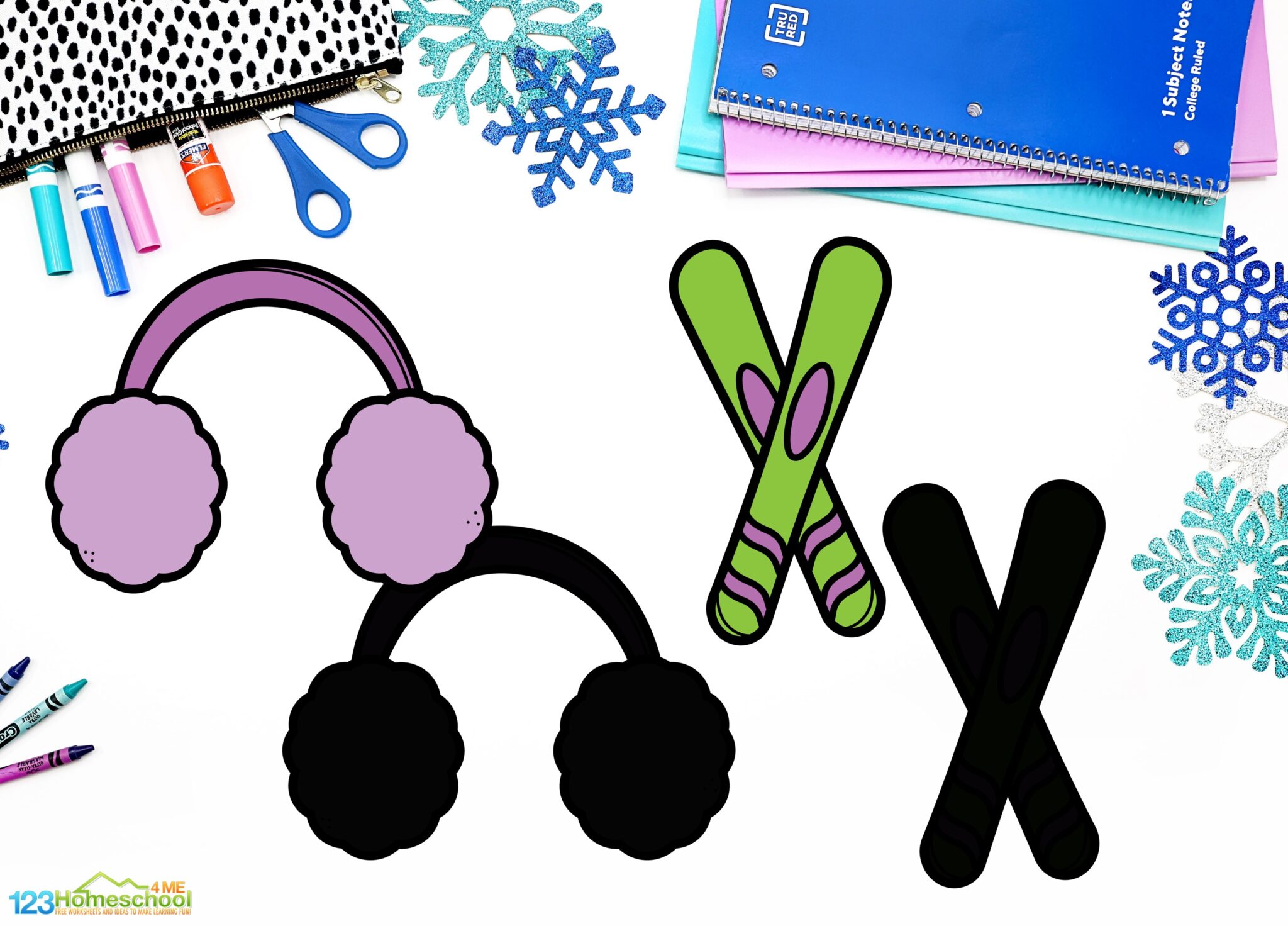 Shadow Matching : Winter Activities for Preschoolers