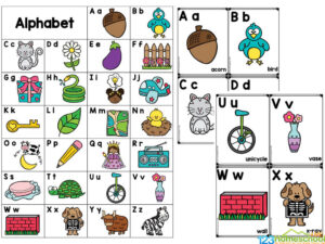 A to Z Alphabet Flash Cards Printable (Free Download)