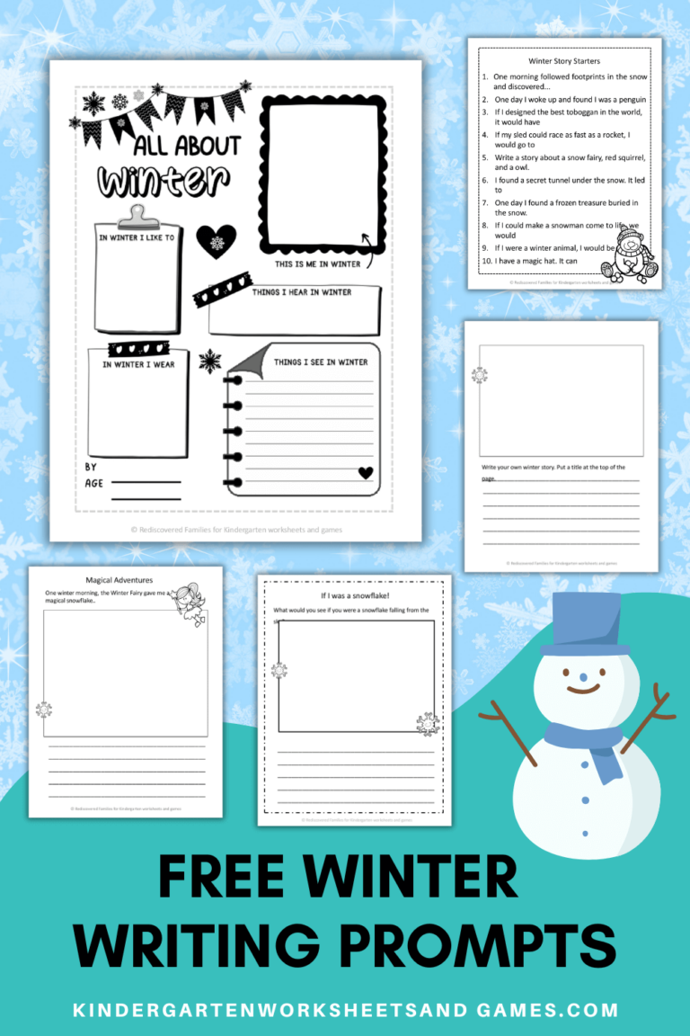 Free Winter Writing Prompts Make Writing Fun in January
