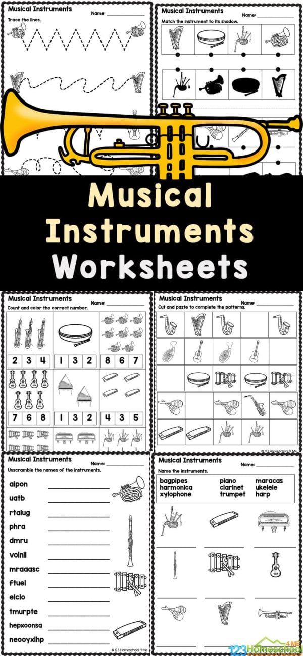 Music Listening Activity Worksheets