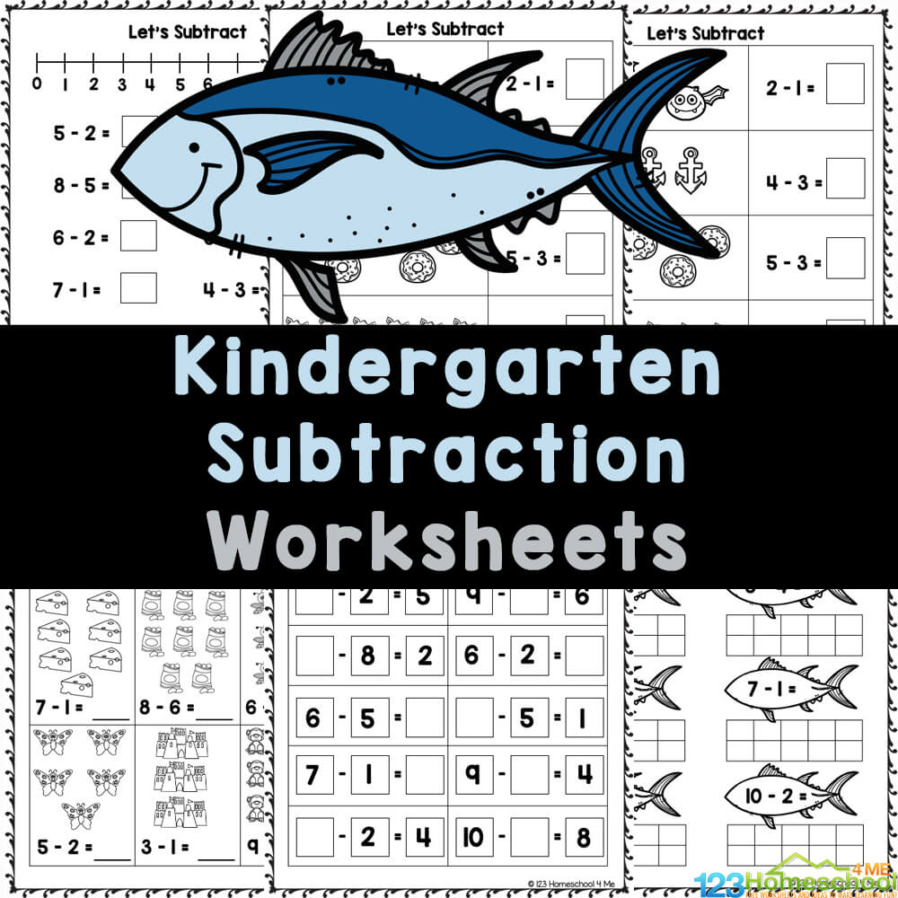 Single Digit Subtraction Worksheets For Kindergarten We Recently Added