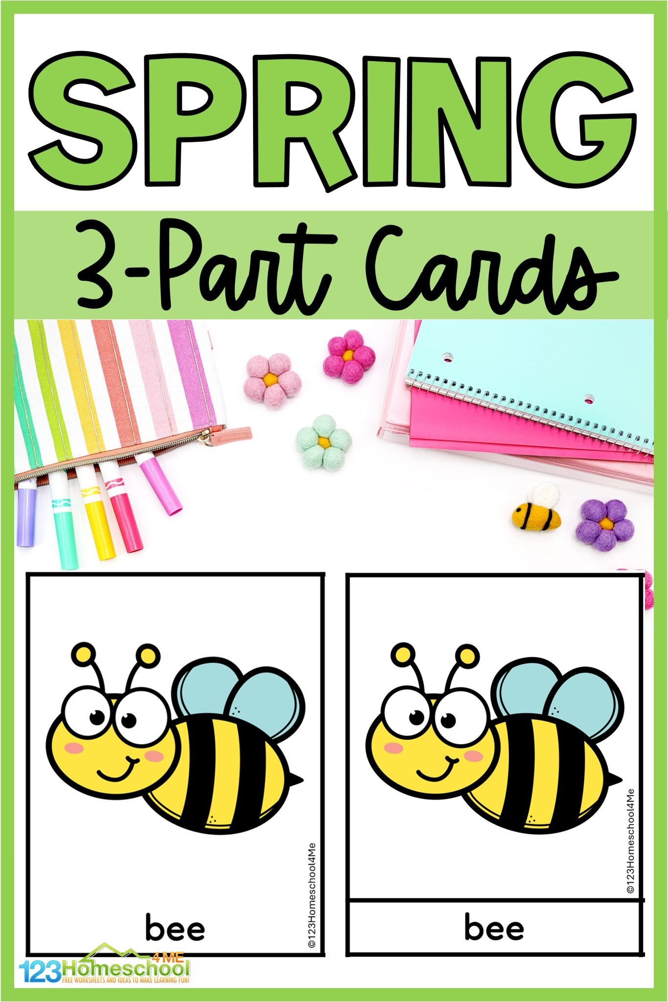 Free Printable Spring Vocabulary Flashcards and Creative Ways to Use Them