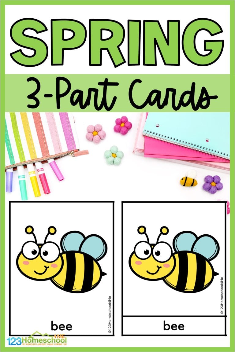 Free Printable Spring Vocabulary Flashcards and Creative Ways to Use Them