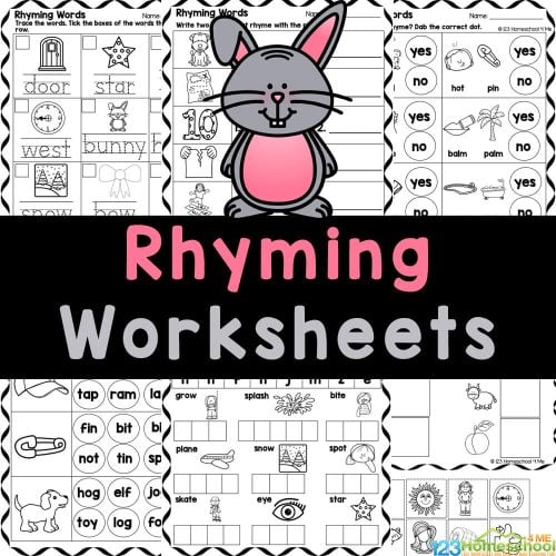 FREE Rhyming Activities