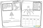 What is a Shape Poem & Free Animal Shape Templates for Kids