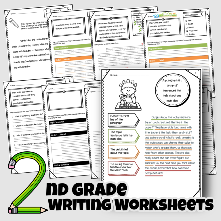 Grade 2 English Worksheets - 123 Homeschool 4 Me