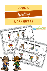 Long U Words Worksheets: Practice 4 Common Spellings