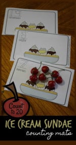 🍦 FREE Printable Ice Cream Scoops Math Game